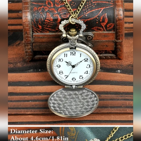 Accessories | Brand New Skeleton Motorcycle Biker Quartz Pocket Watch ...
